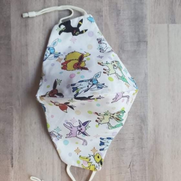 Handmade | Other | Face Mask Pokemon Eevee Collection Set 4 | Poshmark